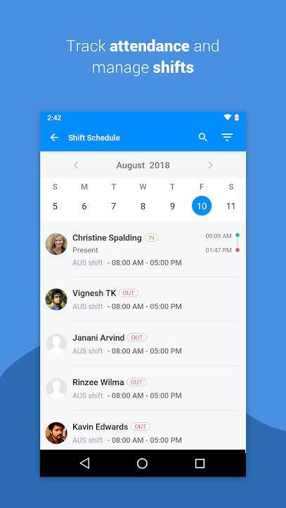 Zoho People Mobile App - Reviews & Rating | SoftwareSuggest