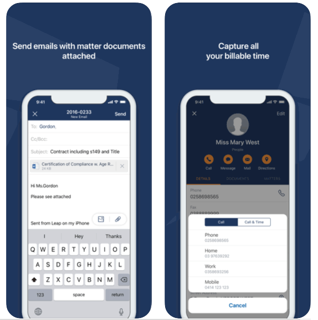 LEAP Legal Software Mobile App - Reviews & Rating | SoftwareSuggest