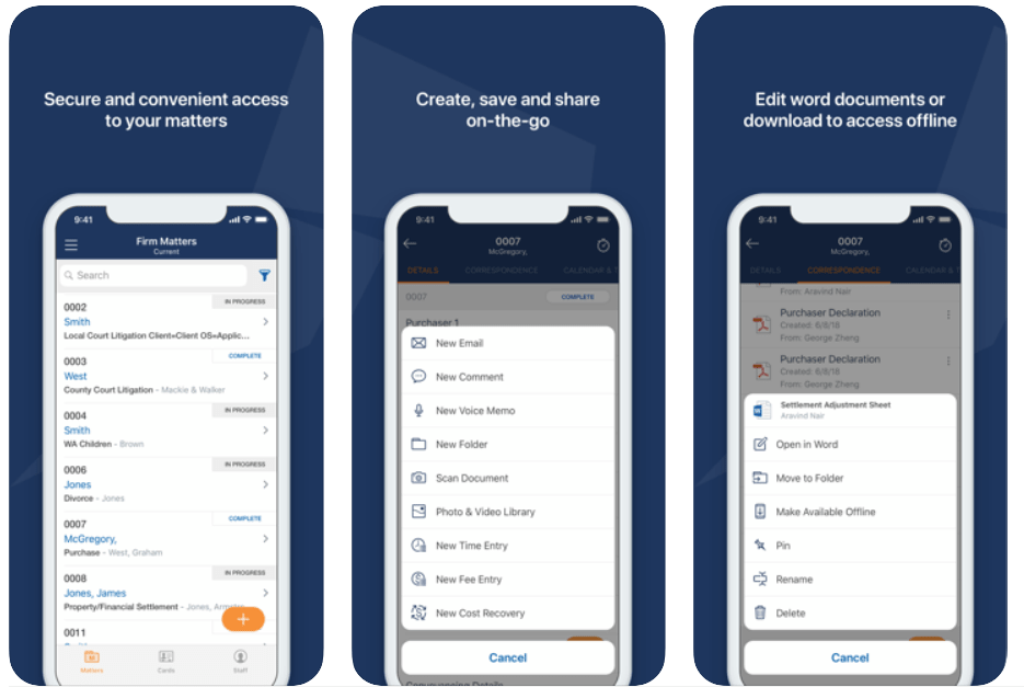 LEAP Legal Software Mobile App - Reviews & Rating | SoftwareSuggest