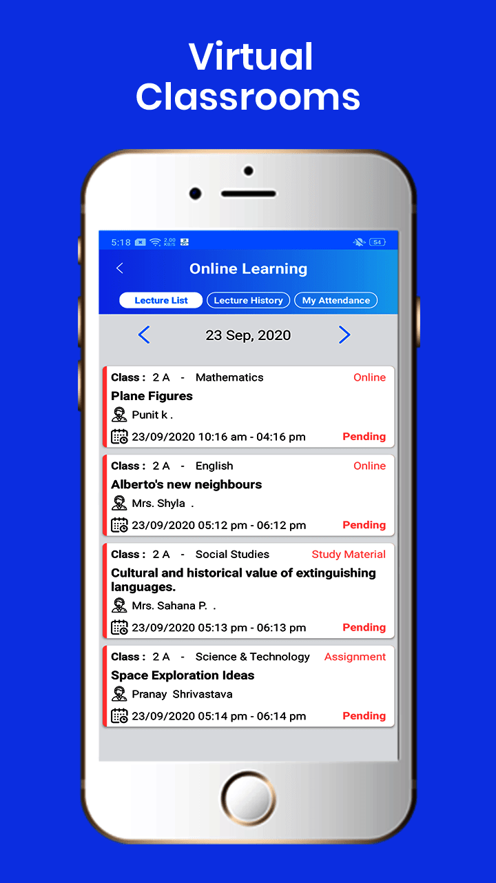 Vidyalaya School ERP Mobile App - Reviews & Rating | SoftwareSuggest
