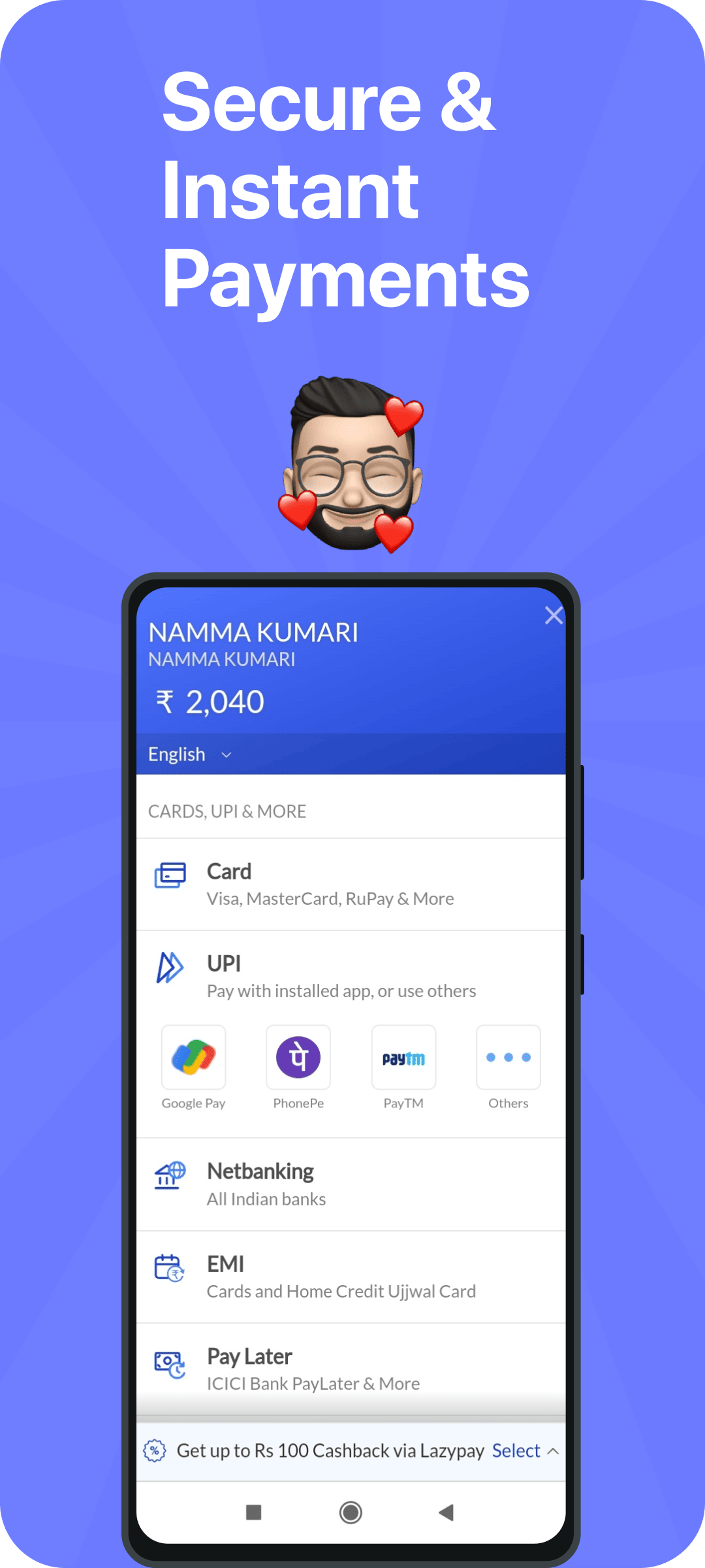 Swipe - Billing Mobile app for iOS and Android Devices in 2023